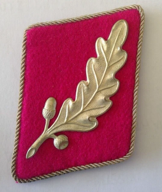 GERMAN WW2 OFFICERS Parade collar patch for the brown uniforms £48.00 ...