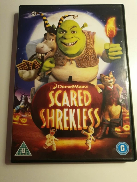 DVD - SHREK Scared Shrekless Animation Children's PAL Region 2 UK ...