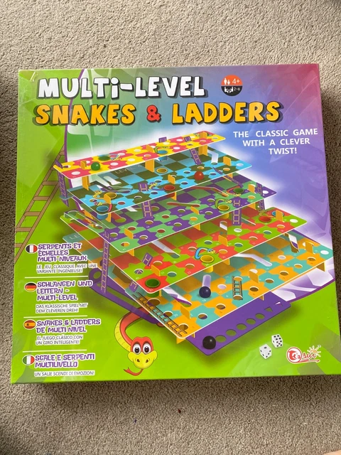 NEW MULTI-LEVEL 3D Snakes and Ladders Board Game Games $38.00 - PicClick AU