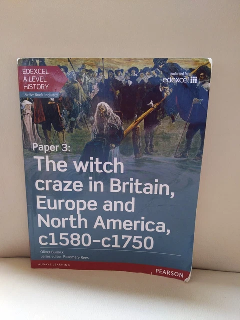 EDEXCEL A LEVEL History, Paper 3: The witch craze £25.88 - PicClick UK