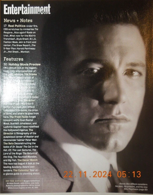 JULIA ROBERTS MAGGIE Gyllenhaal KIRSTEN DUNST julia stiles BEN AFFLECK ...