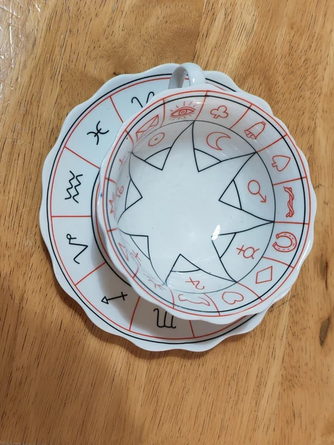 THE CUP OF Destiny Tea Leaf Fortune Telling Jane Lyle Tasseography Cup ...