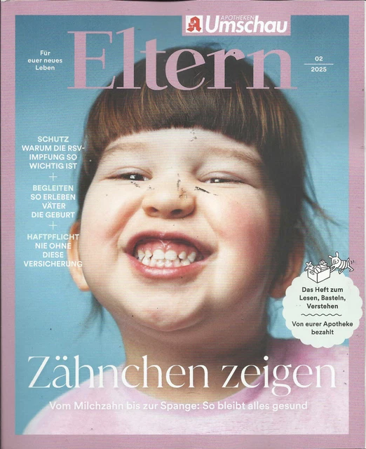 ELTERN - APOTHEKEN Umschau Magazin 02-2025 Februar 2025 NEU & UNGELESEN ...