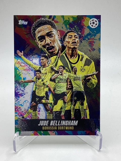 TOPPS JUDE BELLINGHAM Platinum Curated Set Jude Bellingham Borussia ...