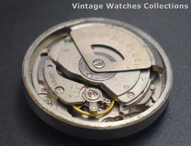 ORIENT-46941 WINDING NON Working Watch Movement For Parts And repair O ...