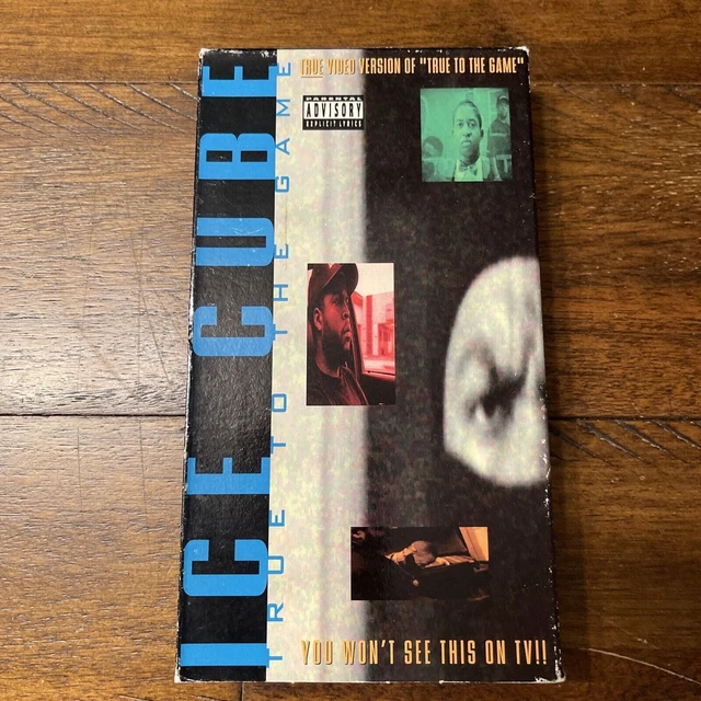 ICE CUBE - True to the Game (VHS, 1992) GUC Rare £9.27 - PicClick UK