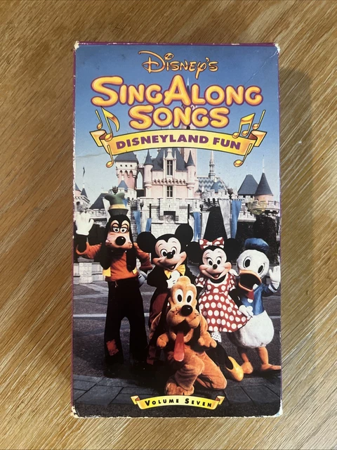 DISNEYS SING ALONG Songs - Disneyland Fun: Its a Small World VHS 1993 ...