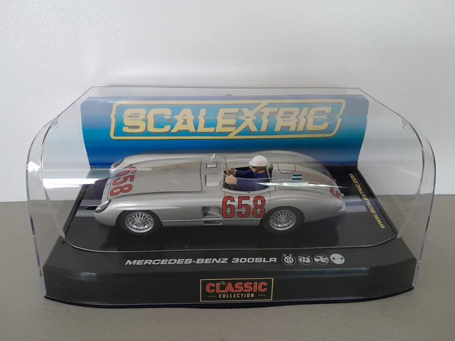SCALEXTRIC C2814 MERCEDES-BENZ 300 SLR Mille Miglia Fangio #658 1:32 ...