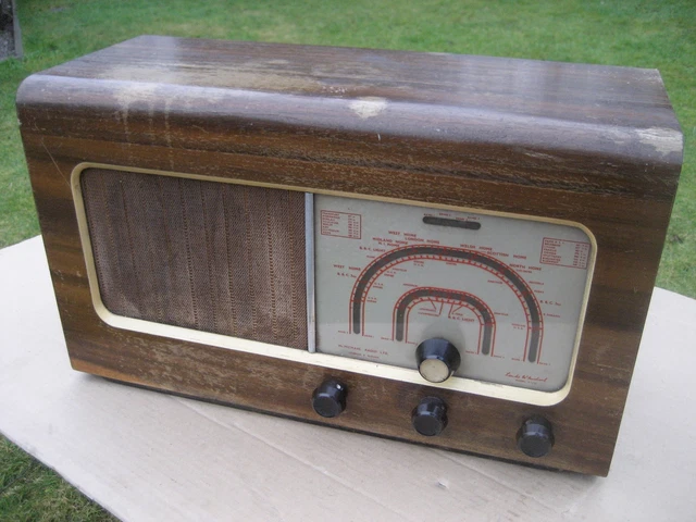 MC MICHAEL VINTAGE Radio Mc Michael 471U Radio Mc Michael Radio Valve ...