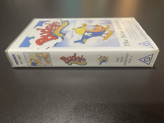 BUDGIE THE LITTLE Helicopter 1994 VHS Pickwick 8 Songs Kids Audio Free ...