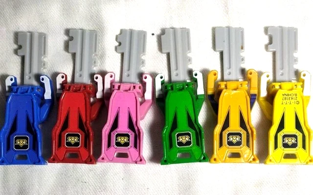 POWER RANGERS SENTAI Gokaiger Morpher Ranger Keys Shinkenger Samurai ...