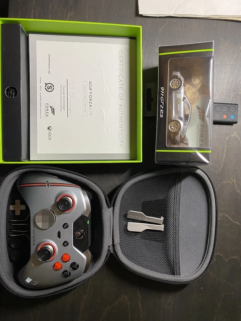 RARE SCUF FORZA 7 Elite Collector's Edition Porsche Xbox One Controller ...