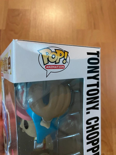FUNKO POP ANIME One Piece Tony Chopper Flocked #99 Funimation Ex ...