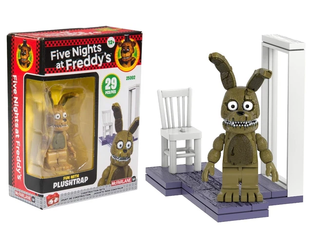 FIVE NIGHTS AT Freddy’s FUN with PLUSHTRAP Micro Construction Set ...