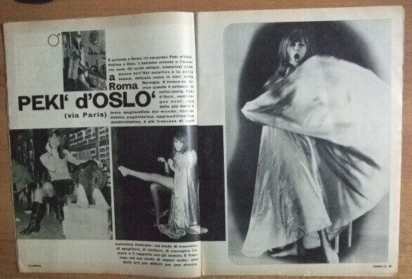 AMANDA LEAR / Peki D'oslo - Very Rare Italian Magazin 1967 EUR 170,00 ... AMANDA LEAR / Peki D'oslo - Very Rare Italian Magazin 1967 EUR 170,00 ...