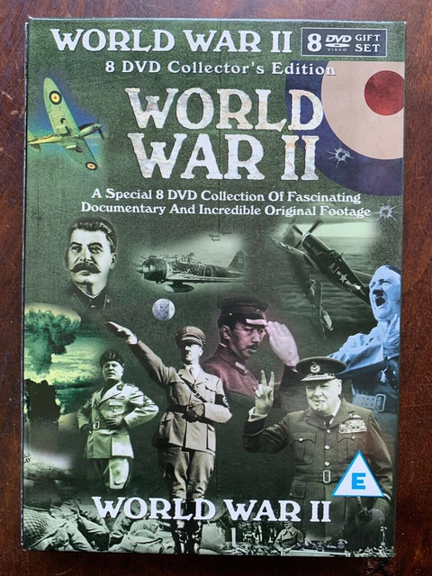 WORLD WAR II DVD Box Set 8 Discs WW2 Documentaries £5.93 - PicClick UK