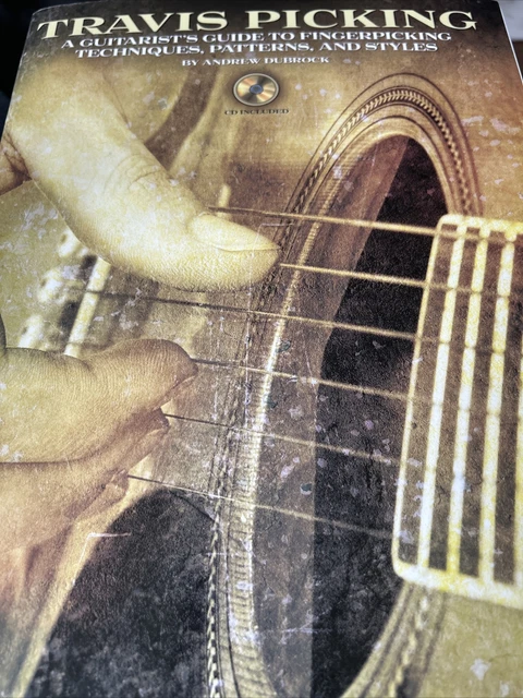 TRAVIS PICKING A Guitarist Guide to Fingerpicking Techniques Andrew Dubrock W CD $29.89 ...