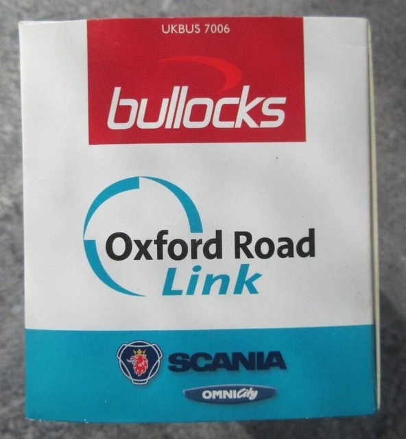 CMNL UKBUS7006 SCANIA "Bullocks" single deck bus model in 1/76th scale ...