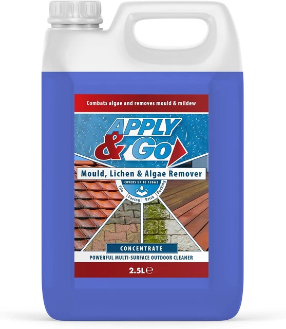 APPLY & GO - Mould, Mildew, Lichen, Algae Remover | Wet N Forget 2.5 ...