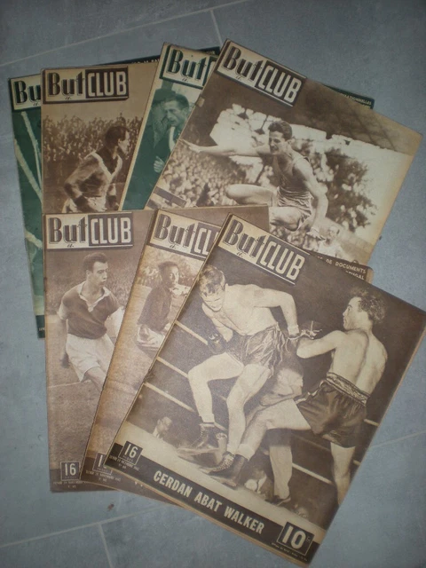 LOT DE 7 Magazines Sportif But Club De 1947 EUR 7,00 - PicClick FR