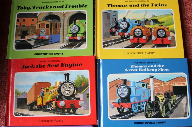 THOMAS THE TANK Engine 8 Volumes all by Christopher Awdry £15 each post ...