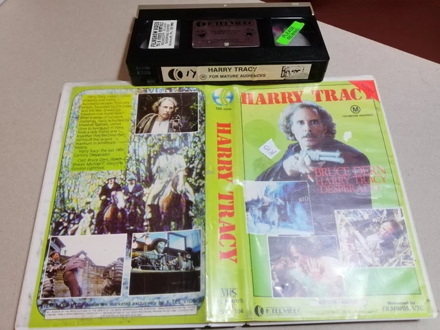 HARRY TRACY: DESPERADO (1982) - RARE OZ Collectible K-TEL VIDEO Issue ...
