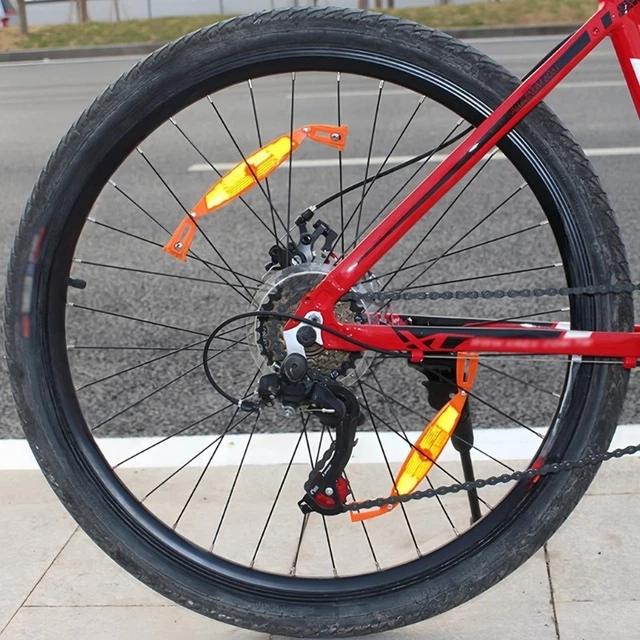 VEHICLE REFLECTIVE SPOKES Light for Bikes Motorcycles Scooters ...