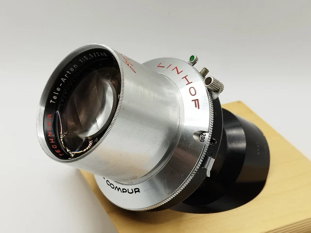 SCHNEIDER KREUZNACH TECHNIKA Tele Arton 240mm f5.5 lens in Linhof ...