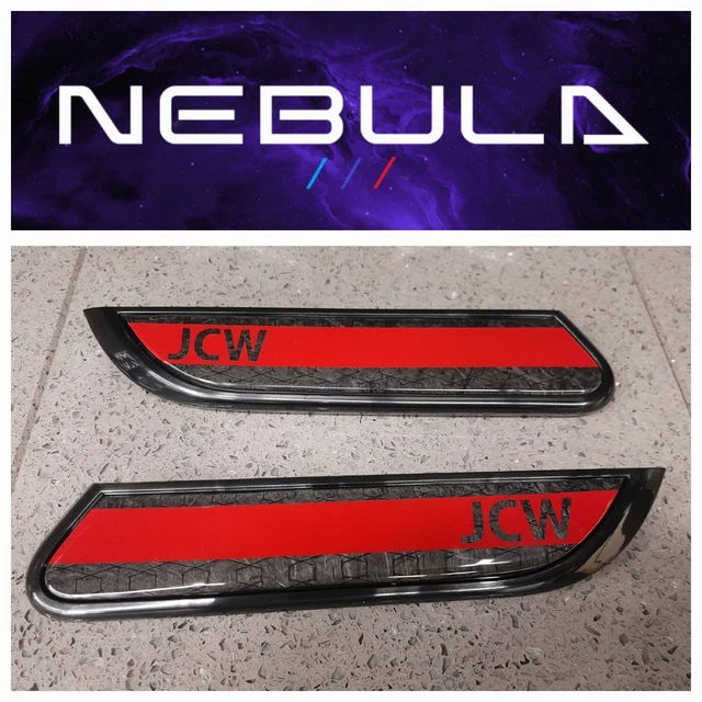 MINI F55 F56 F57 LCI OEM JCW SIDE STITCHED CARBON SCUTTLE TRIMS ...