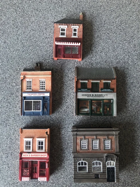 5 LOW RELIEF Graham Farish N Gauge Scenecraft Buildings. £26.71 ...