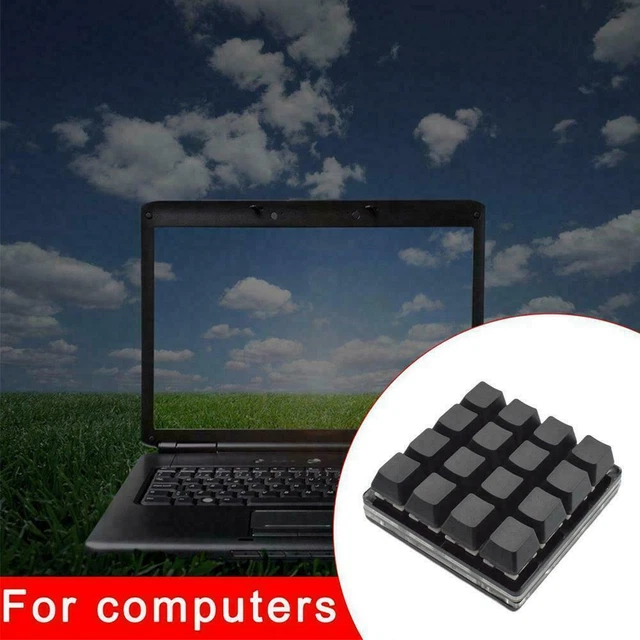 16-KEY BLACK KEYPAD Mechanical Keyboard Custom Shortcut Programmable ... 16-KEY BLACK KEYPAD Mechanical Keyboard Custom Shortcut Programmable ...