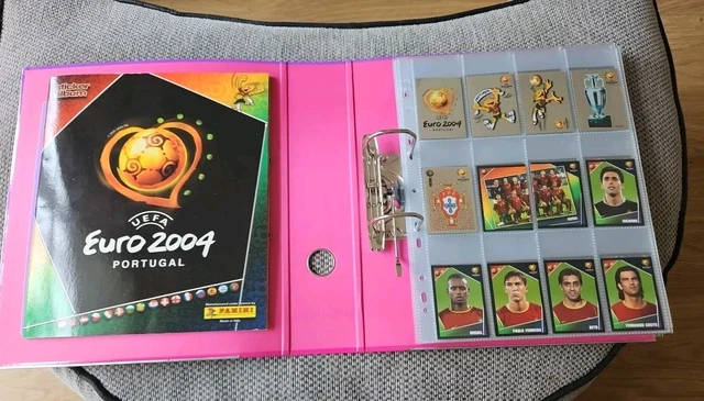 PANINI EURO 04 2004 Football Sticker Album & Full Loose Sticker Set Nt ...