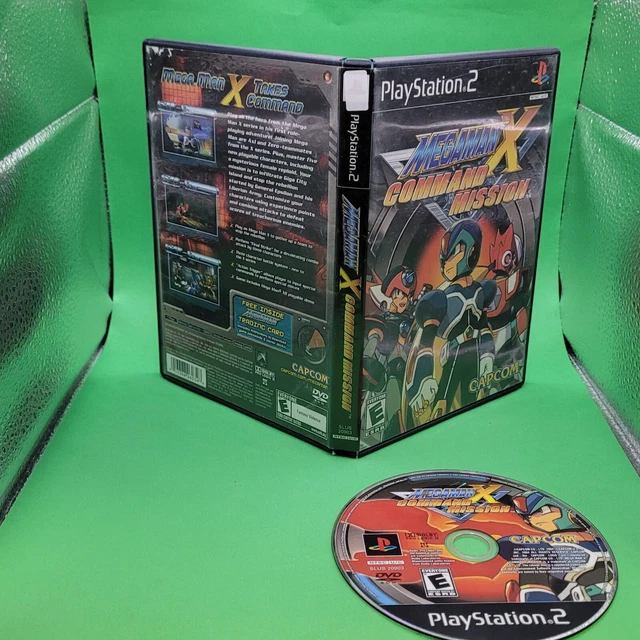 MEGA MAN X Command Mission (Sony PlayStation 2 PS2) NO MANUAL $39.99 ...