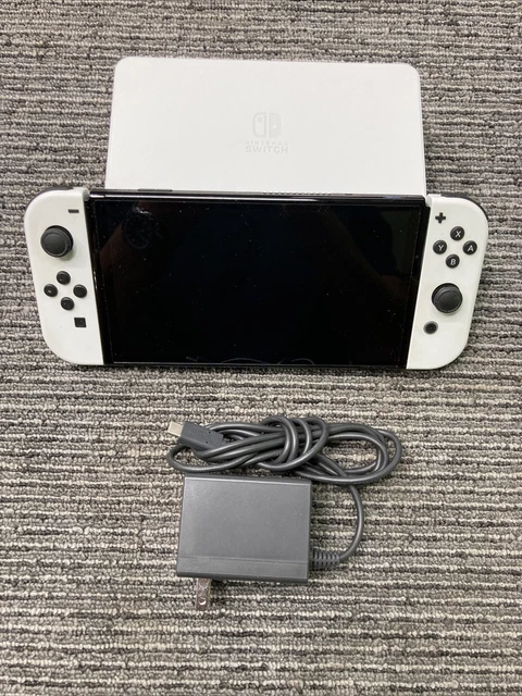 NINTENDO SWITCH OLED Model HEG-001 Handheld Console - 64GB - White ...