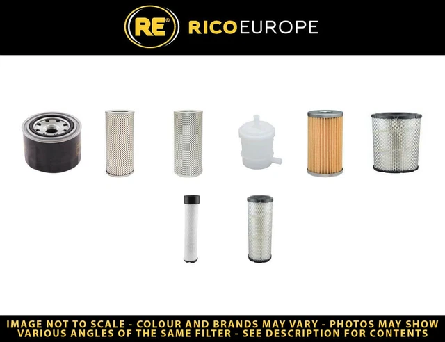 Kit Filtre Pour Komatsu Pc35r 8e W 3d84e Moteur Eur 210 86 Picclick Fr