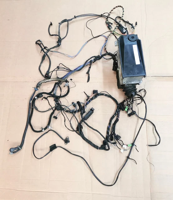 MERCEDES S CLASS S320 W140 M104.994 Engine Ecu Box Wiring Loom Harness ...
