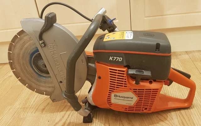 HUSQVARNA K770 300MM 12" PETROL CUT OFF SAW CONCRETE MASONRY DISC ...