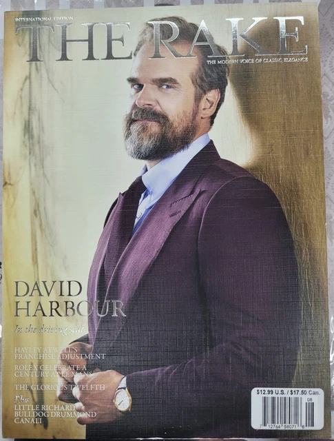 THE RAKE MAGAZINE-ISSUE 89-Sep/Oct/Nov 2023-David Harbour-Brand New $21 ...