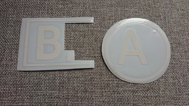 GPO A B Coin Box decal stickers / Telephone K6 box kiosk phone Stickers ...
