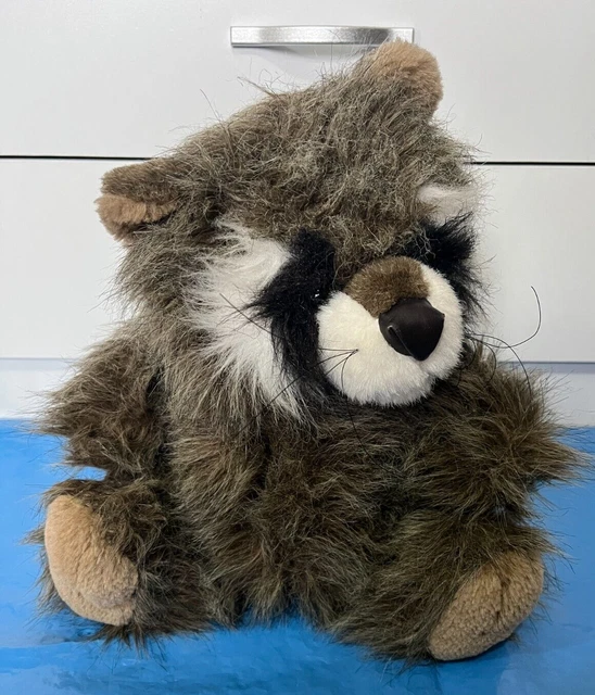 VINTAGE AMERICA WEGO Fiesta Concession Corp 1991 Raccoon Soft Toy Plush ...