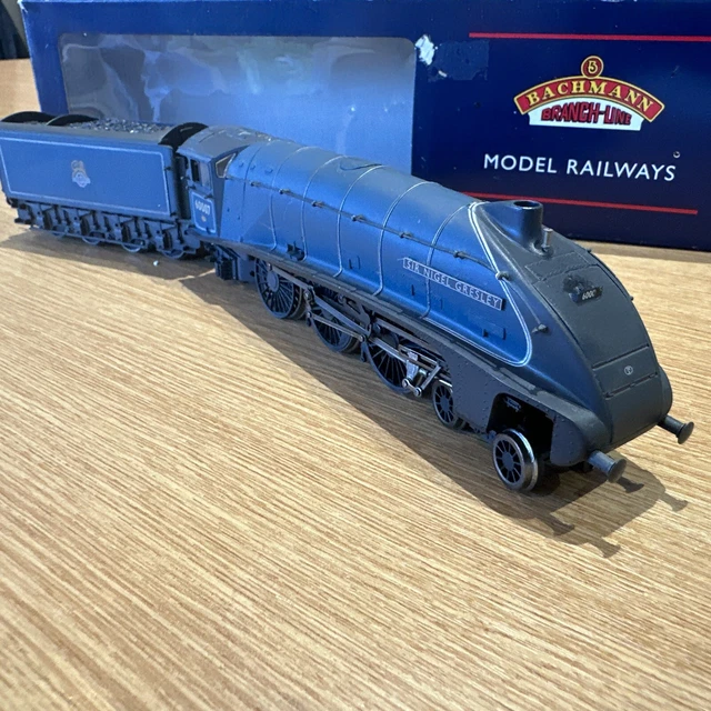BACHMANN 31-954A A4 60007 Sir Nigel Gresley Einzelschornstein BR blau ...