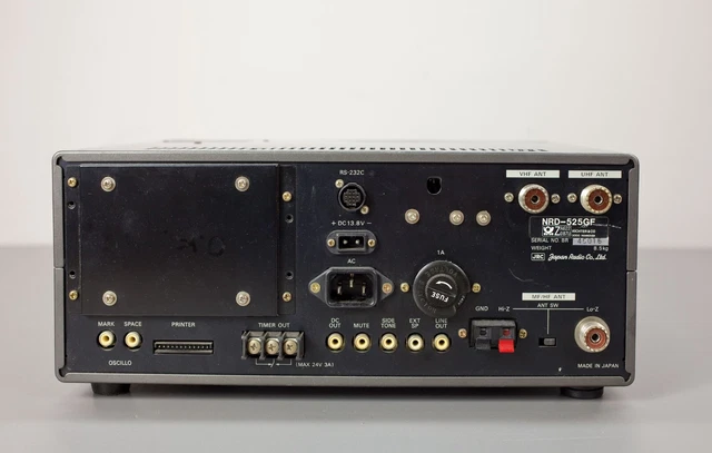 RADIO RECEIVER JRC NRD-525GF (Rare version) HF/VHF/UHF full loaded EUR ...