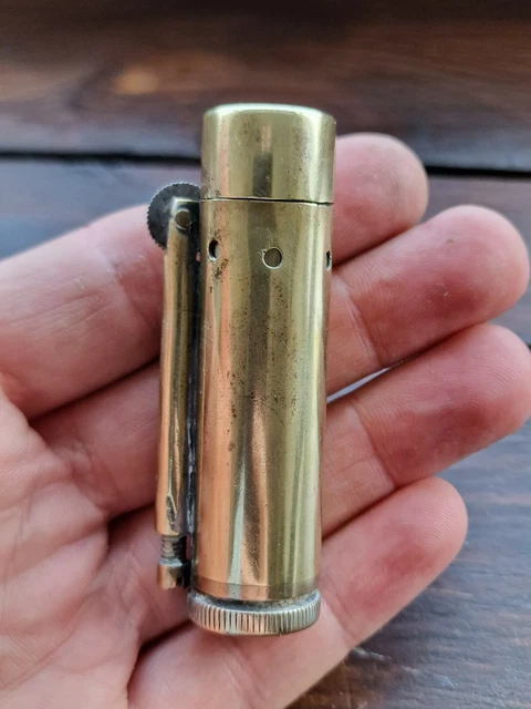 RARE VINTAGE WWI-WWII B-79 Brass Military Trench Art Petrol Lighter ...