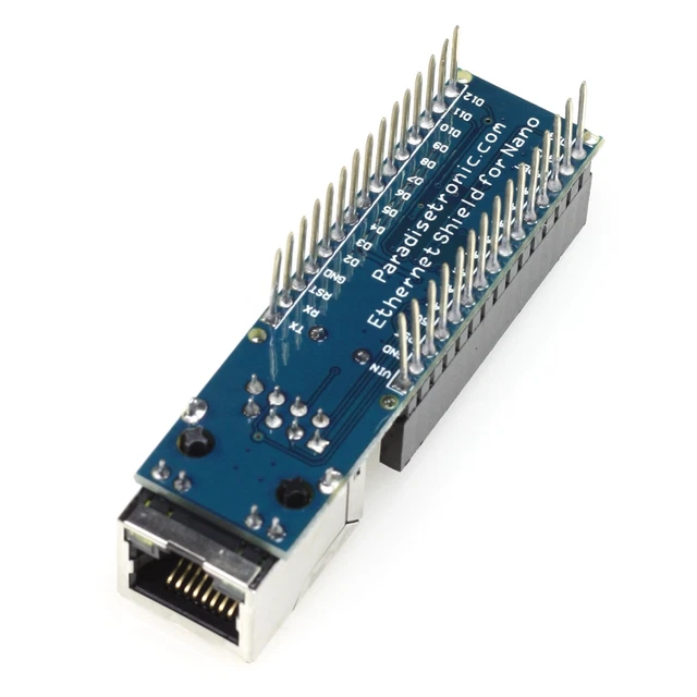 ARDUINO NANO ETHERNET Expansion Board Enc28J60 Rj45 for Web Server ...