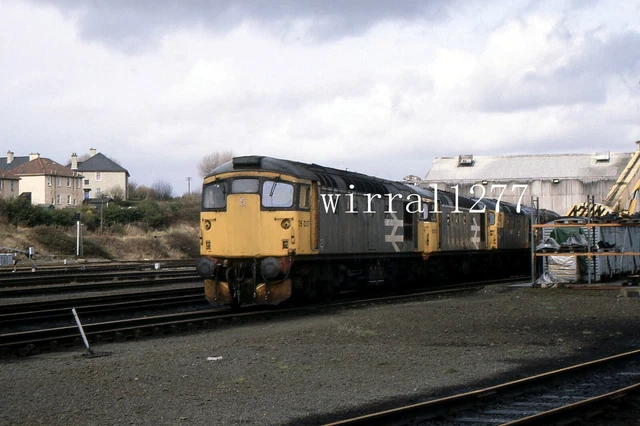6X4 COLOUR RAILWAY photograph Class 26 26037 at Eastfield 21.03.92 £1. ...