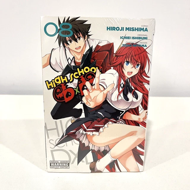 HIGH SCHOOL DXD VOLUME 08 HIROJI MISHIMA ENGLISH MANGA YEN PRESS BRAND NEW BOOK $18.99 - PicClick CA