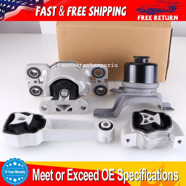 MOTOR & TRANS Mount Set for 2011-2016 Land Rover Range Rover Evoque 2 ...