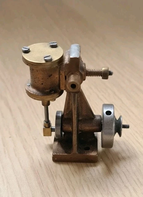 LIVE STEAM ENGINE. Single Cylinder With Flywheel. Mini. Micro £21.04 ...