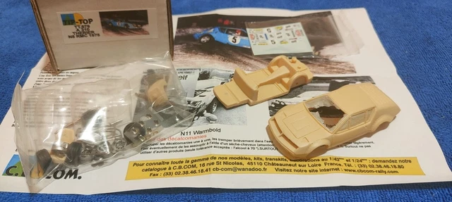 .KIT ALPINE RENAULT A310 #5 Rallye Monte Carlo 1975 - Tip Top Models ...