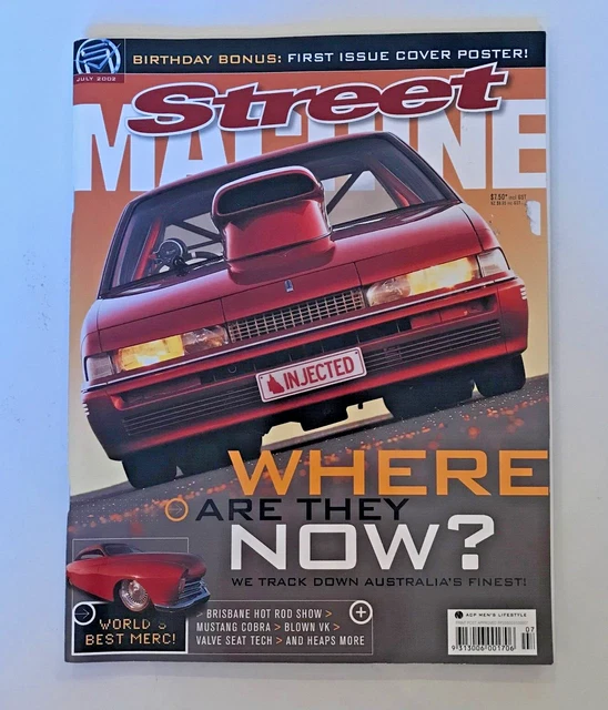 STREET MACHINE JULY 2002 Magazine (Poster Inside) $36.00 - PicClick AU